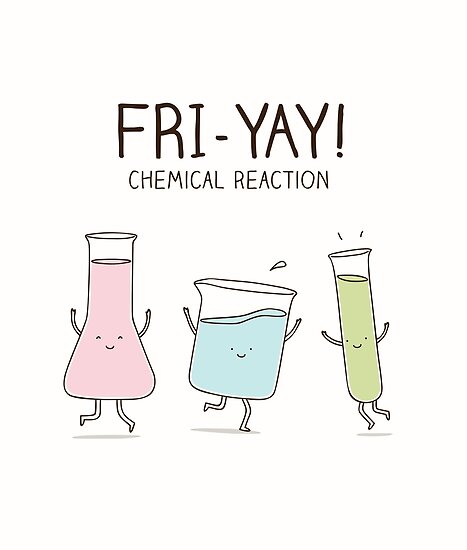 "chemical reaction" Poster by Milkyprint | Redbubble