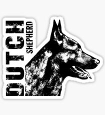 Dutch Shepherd Stickers | Redbubble