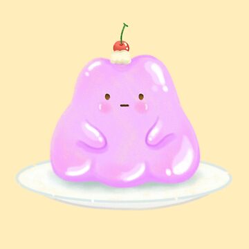 "Cute Jello" Sticker for Sale by bebtoons | Redbubble