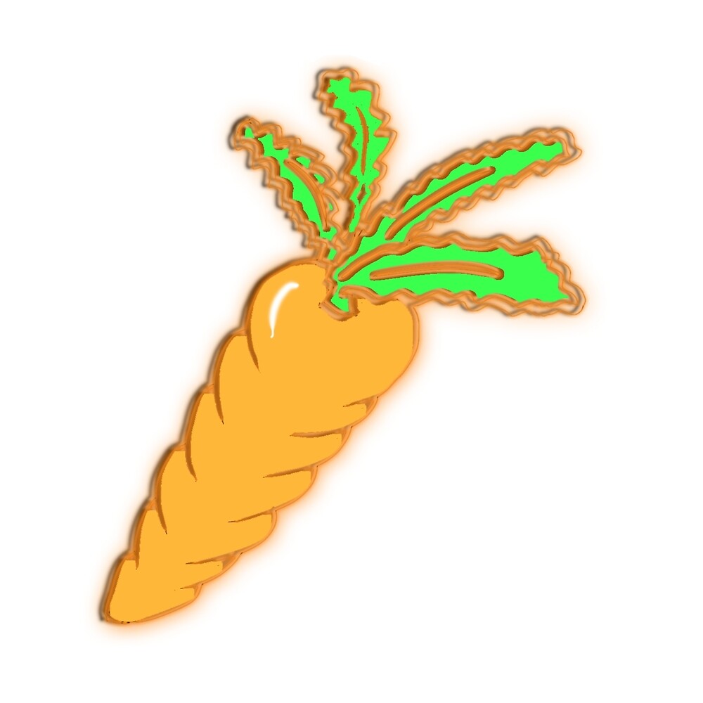 "Original Carrot!" by VeggieGamer | Redbubble