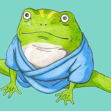 "Mr. Frog." Sticker for Sale by inkset | Redbubble
