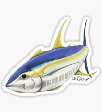 Yellowfin Tuna: Stickers | Redbubble