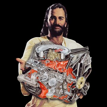 "Jesus built my hotrod" Poster for Sale by RandyMorales | Redbubble