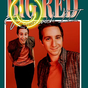 "Big red" Poster for Sale by GuadalupeXavier | Redbubble