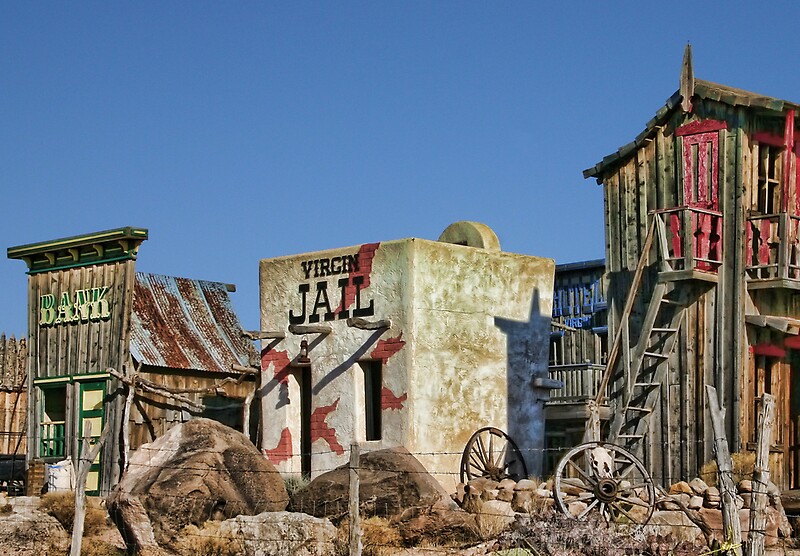 "Old West Ghost Town" by Patricia Montgomery | Redbubble