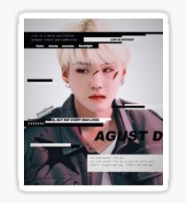 Agust D: Pegatinas | Redbubble