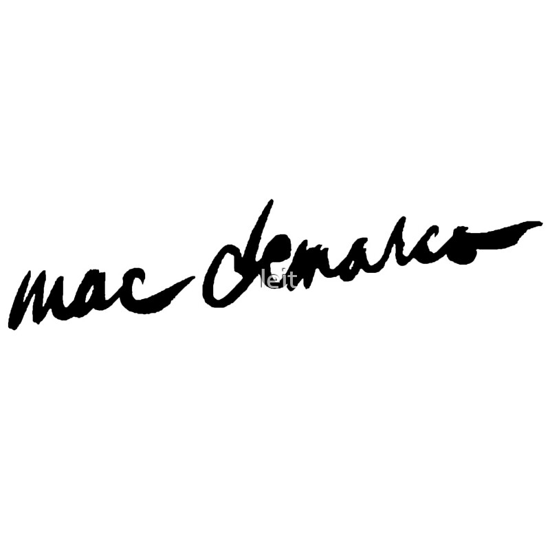 "Mac DeMarco Logo" by leit | Redbubble