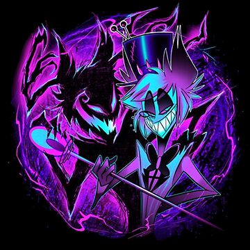 "Alastor and His Shadow - Hazbin Hotel " Poster for Sale by Anime ...