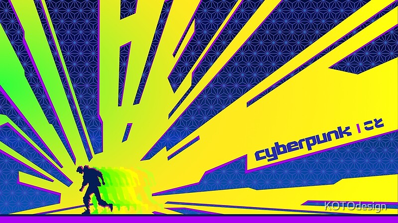 "Cyberpunk EdgeRunner style - Design inspired by the Edgerunner " by ...