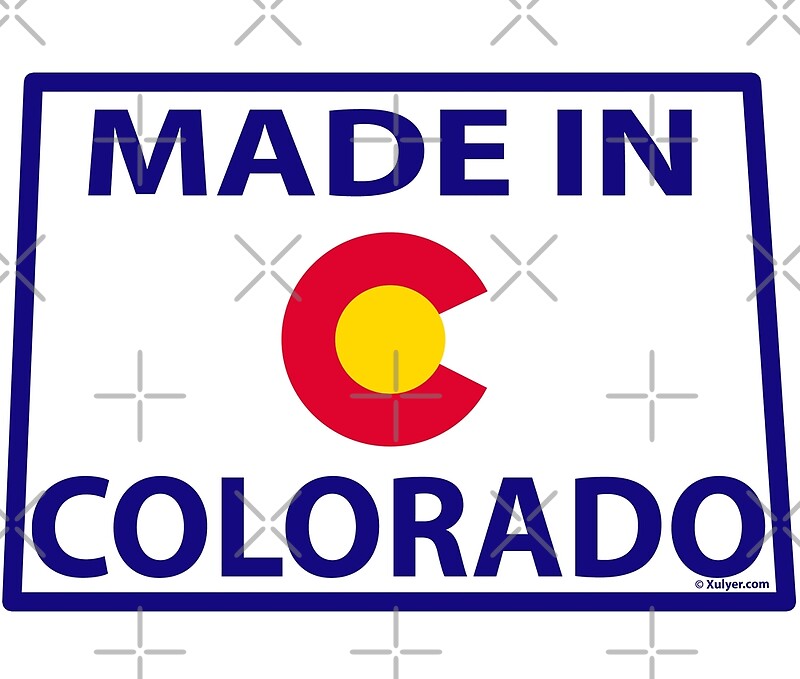 "Made in Colorado - Colorado made " by xulyer | Redbubble