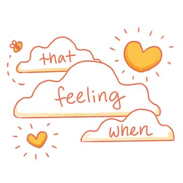 "That Feeling When Sky Theme " Sticker for Sale by Abby Warren | Redbubble