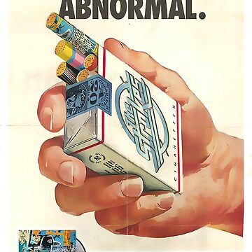 "The New Abnormal Cigs" Sticker for Sale by Sea Fairies | Redbubble