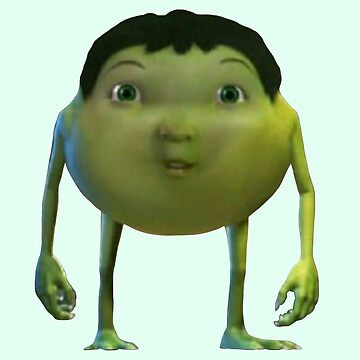 "Cursed Mike Wazowski" Poster for Sale by tttatia | Redbubble