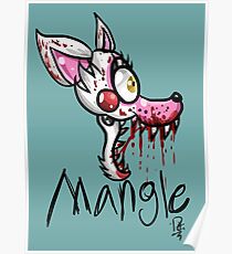 Fnaf Mangle: Posters | Redbubble