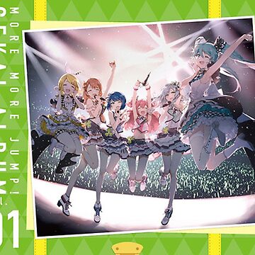 "MORE MORE JUMP! 1st album" Poster by Lauwuuh | Redbubble