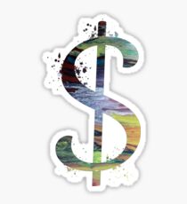 Dollar Sign: Stickers | Redbubble