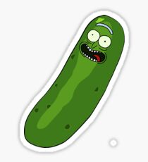 Pickle Rick: Stickers | Redbubble