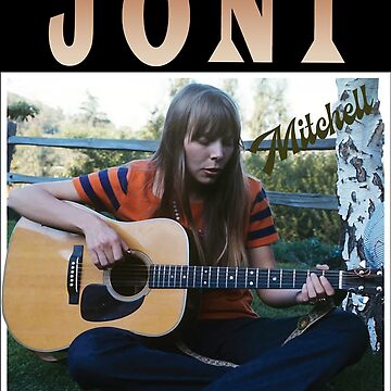 "Music Retro Joni Gift Fans Mitchell Premium Best Woman Man" Sticker ...