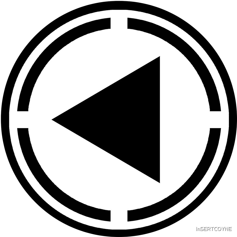 "PlayBack Logo" by InSERTCOYNE | Redbubble