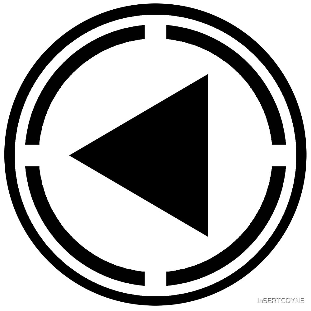 "PlayBack Logo - White Background" by InSERTCOYNE | Redbubble