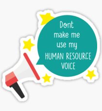 Human Resources: Stickers | Redbubble