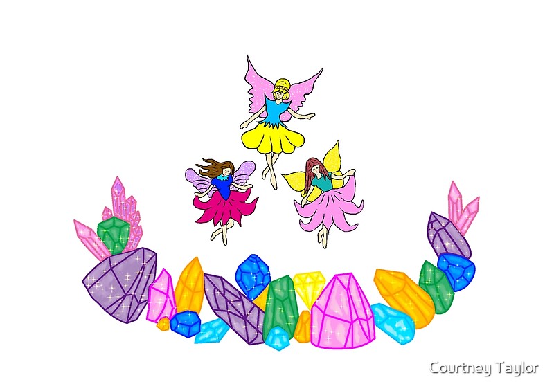 "The Gemstone Fairies" by Courtney Taylor | Redbubble