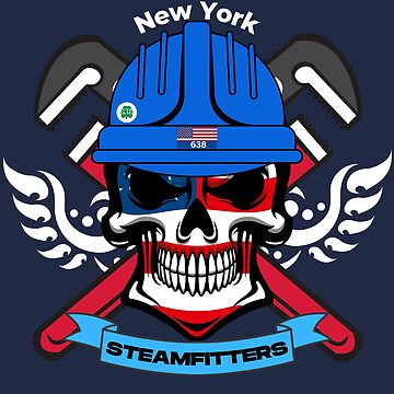 "Steamfitters Cross Wrench Design" Sticker for Sale by Wavecrest-Moon ...