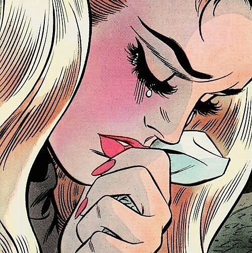 "Tumblr Vintage Comic Book Woman 2" by stonedrose | Redbubble