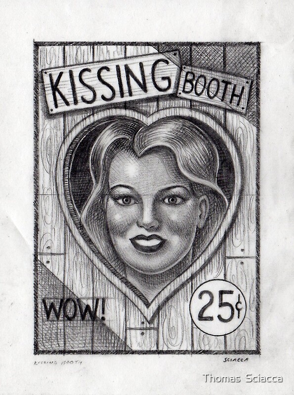 "Kissing Booth" by Thomas Sciacca | Redbubble