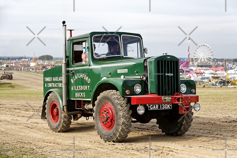 "1956 Unipower Hannibal Timber Tractor" by Andrew Harker | Redbubble