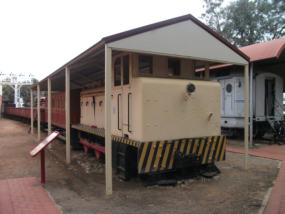 "Broken Hill Sulphide St StnTrain Museum, train" by Heather Dart ...