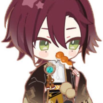 "genshin x sweets paradise sticker heizou inazuma ver." Sticker by ...