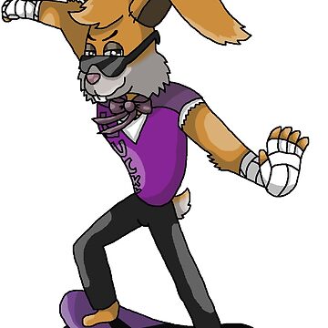 "Lucky The Rabbit AU Design (Dark Deception)" Sticker for Sale by ...