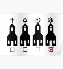 Atheist: Posters | Redbubble