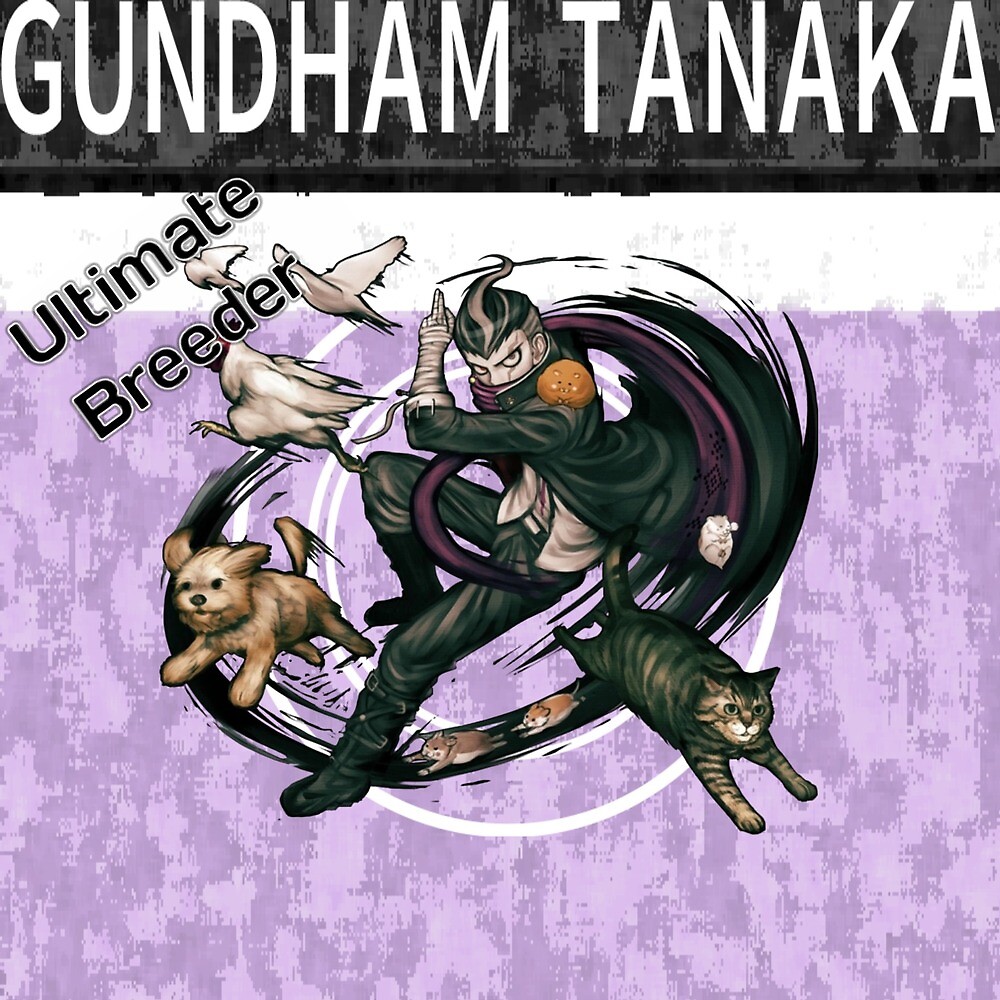 "Gundham Tanaka: The Ultimate Breeder" by TLS409 | Redbubble