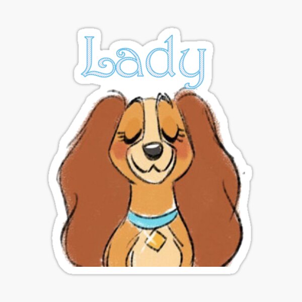 Lady And The Tramp Stickers | Redbubble