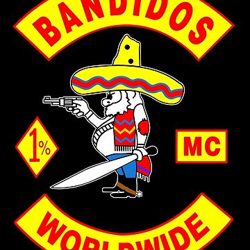 "Bandidos Worldwide MC logo" Pullover Hoodie for Sale by muhamyahid ...