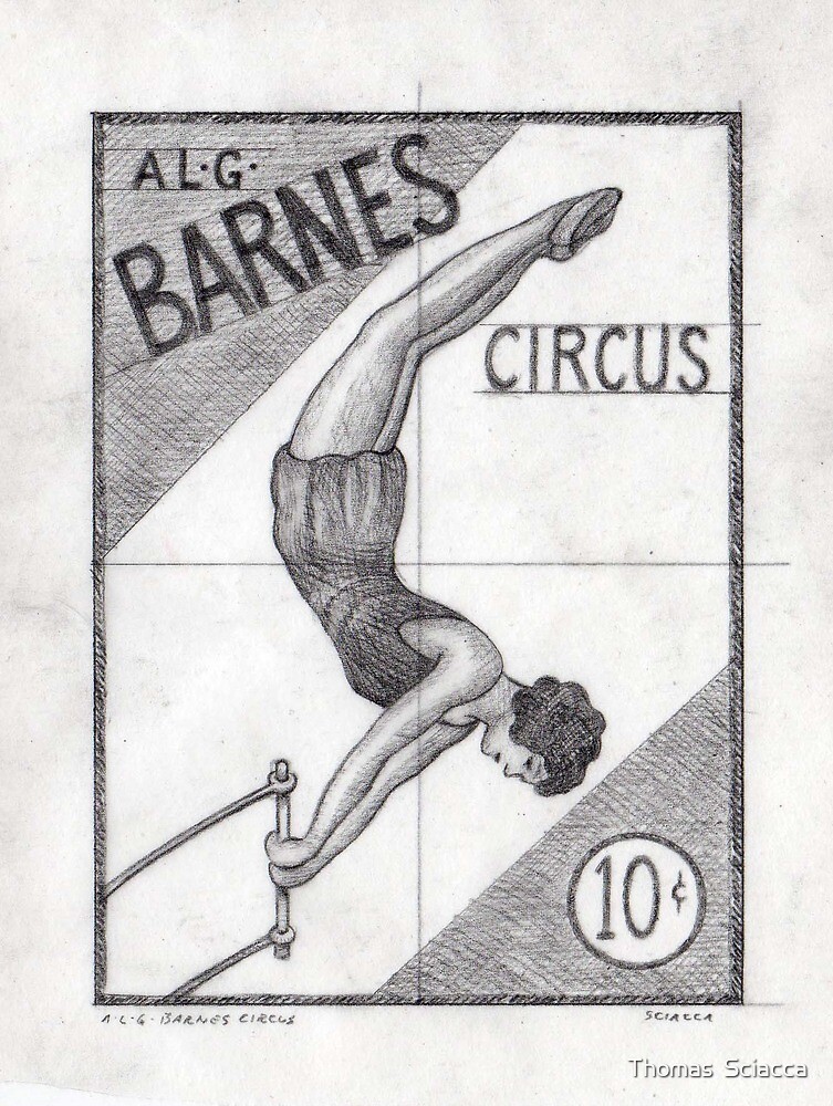 "Barnes Circus 2 " by Thomas Sciacca | Redbubble