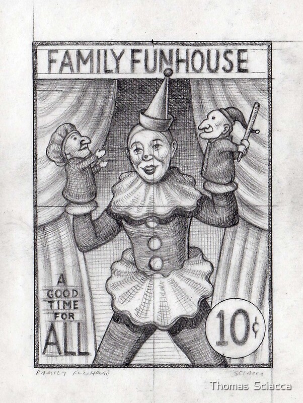 "Family Funhouse" by Thomas Sciacca | Redbubble