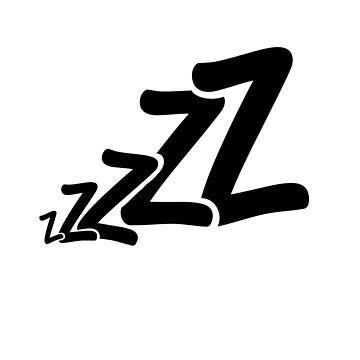 "zzzzz" Sticker for Sale by shirtscom | Redbubble