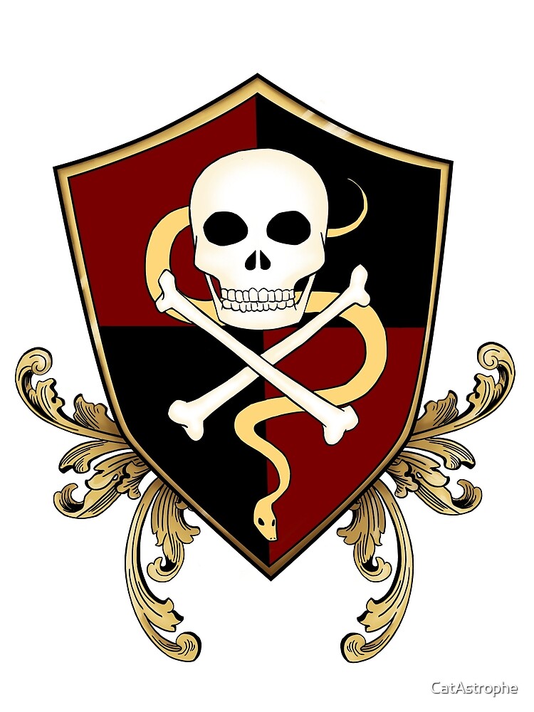 "Pirate Crest" by CatAstrophe | Redbubble