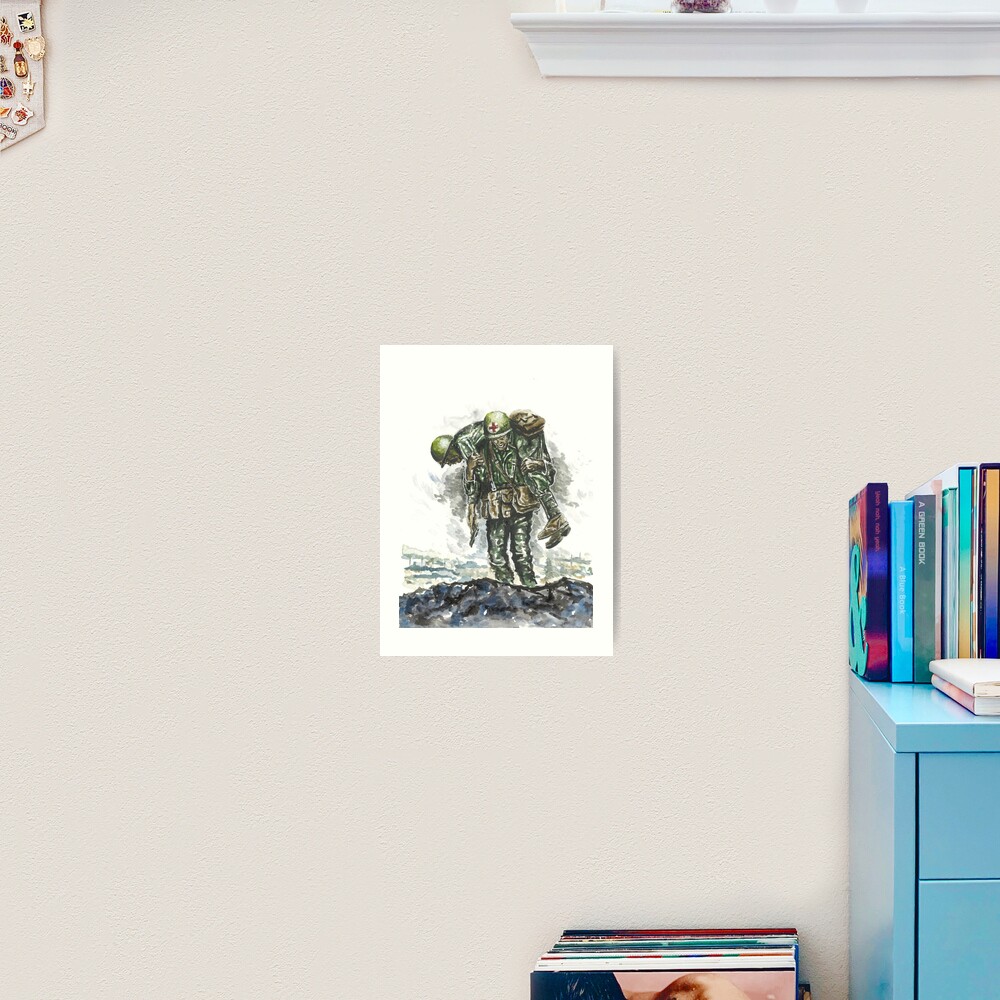 "Hacksaw Ridge" Art Print by ccandersonart | Redbubble