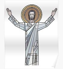Touchdown Jesus Posters | Redbubble