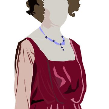 "Sheila Birling " Sticker for Sale by beckieowen | Redbubble