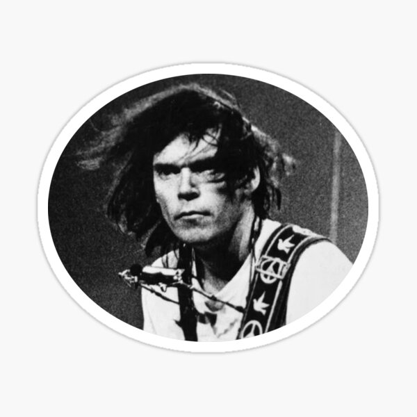 Young Neil Stickers | Redbubble