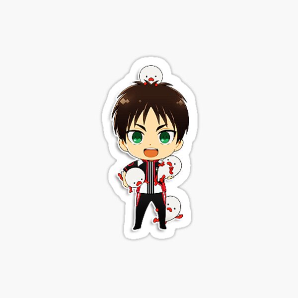Eren Yeager Stickers | Redbubble