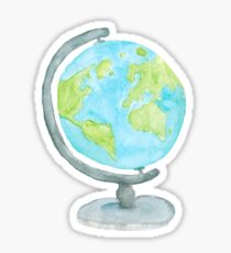 Globe Stickers | Redbubble