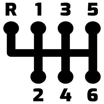 "6 speed manual transmission race car with stick shift" Poster for Sale ...