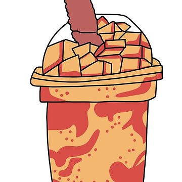 "Mangonada " Sticker for Sale by maddimarie91 | Redbubble
