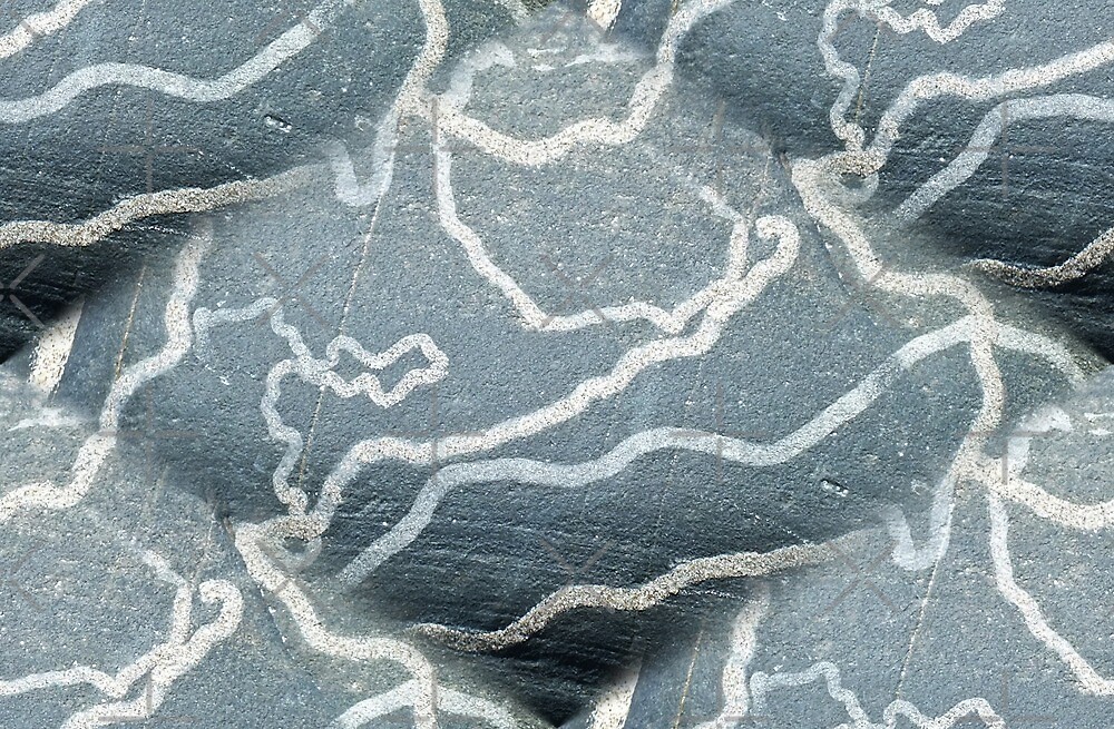 "Making Tracks (pattern)" by Yampimon | Redbubble